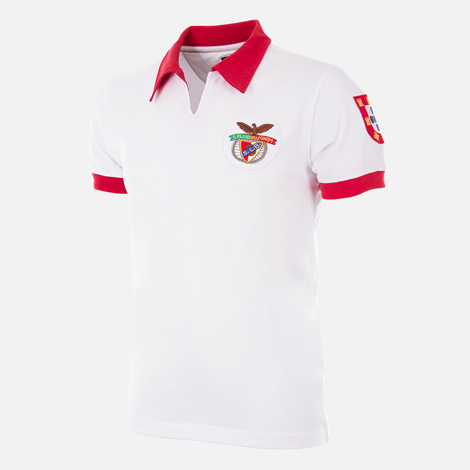SL Benfica 1968 Away Retro Football Shirt | Shop online – COPA